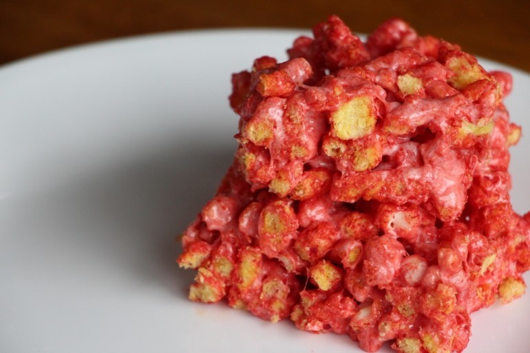 How to Make Flamin' Hot Cheetos Crispy Treats