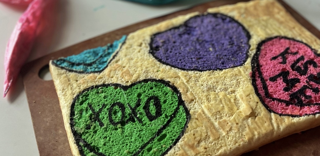 I Tried The Viral Conversation Heart Cake