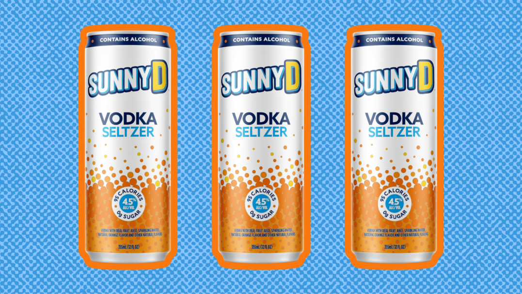 SunnyD Vodka Seltzers Are Available This Week & I’m Dying To Try Them