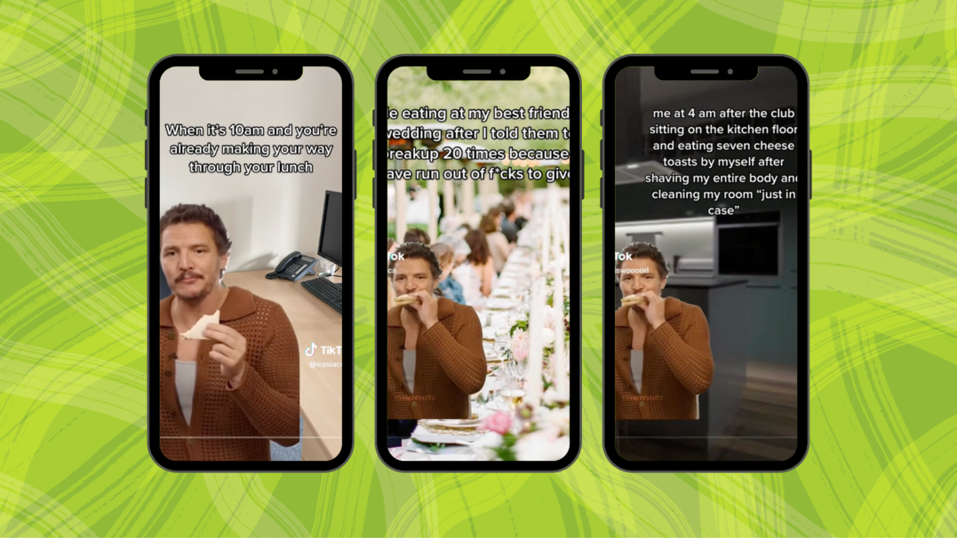 Here's Where That Pedro Pascal Sandwich Meme Comes From