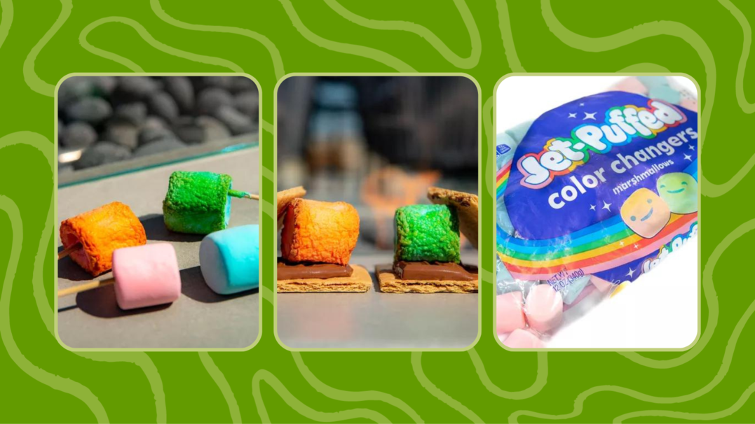Try These Color-Changing Marshmallows At Your Next Campfire