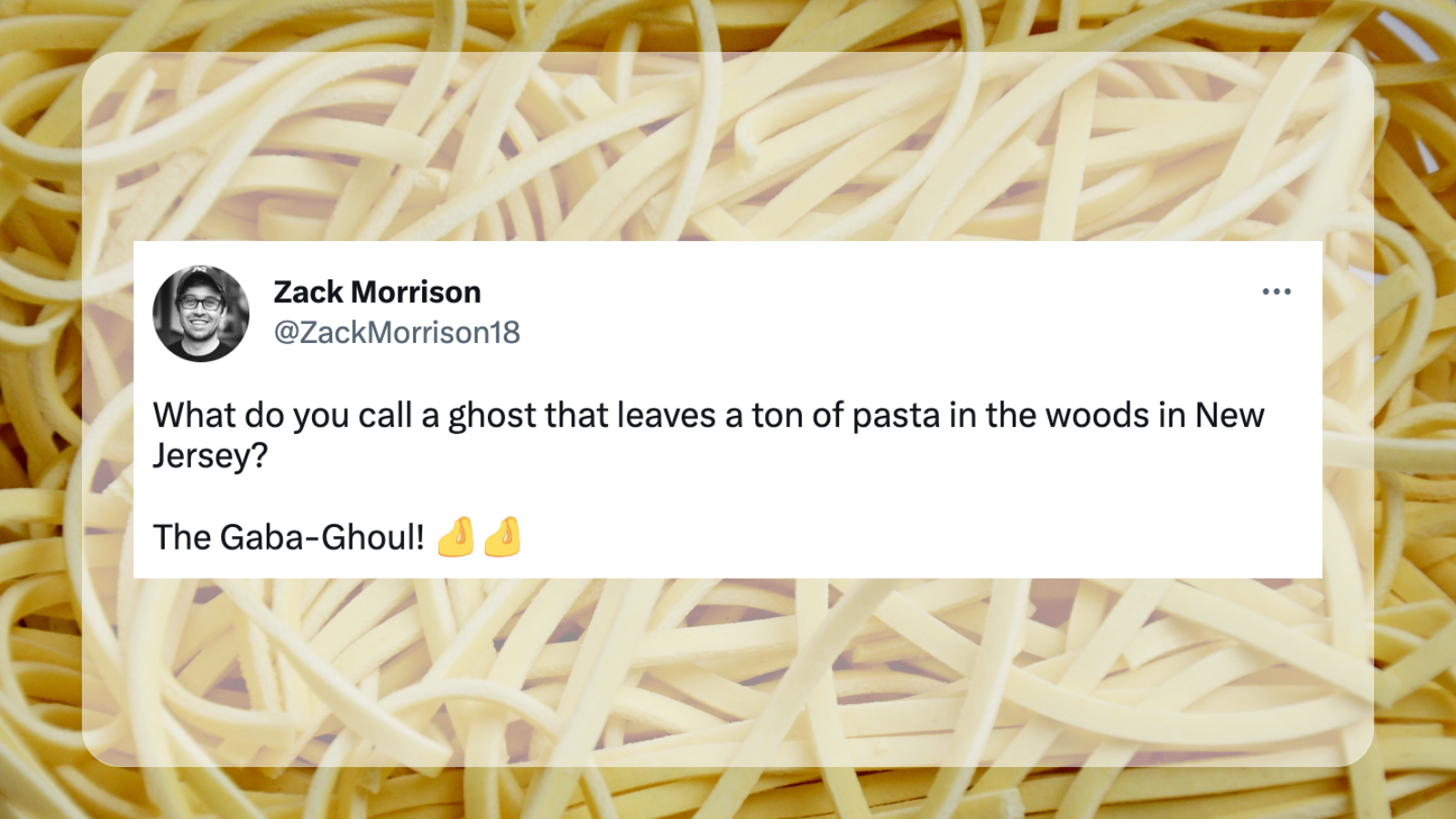 The Funniest Tweets About The New Jersey Pasta Dump