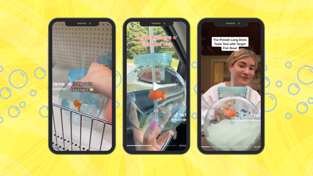 Where To Buy The Target Fish Bowl Cup Going Viral On TikTok