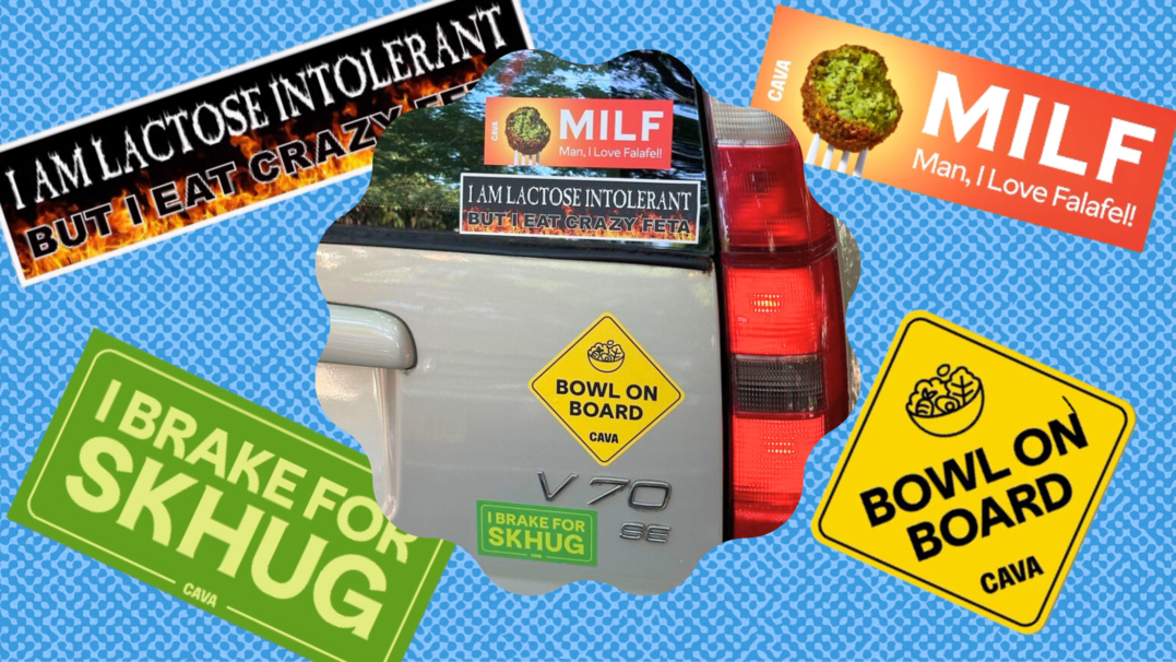 Here's How You Can Get The Free Cava Bumper Stickers