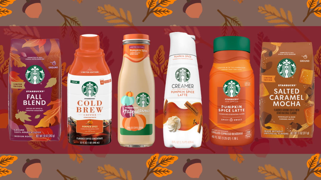 The Starbucks Grocery Store Fall Lineup Is Back On Shelves
