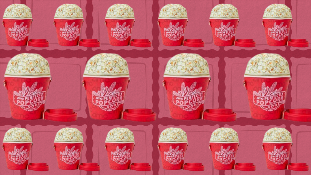 AMC Theatres Partnered With Loungefly For A Popcorn Crossbody Bag