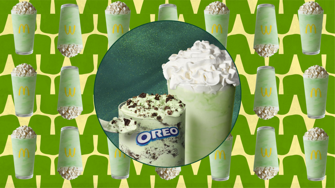 McDonald’s Shamrock Shake & Oreo Shamrock McFlurry Are Back