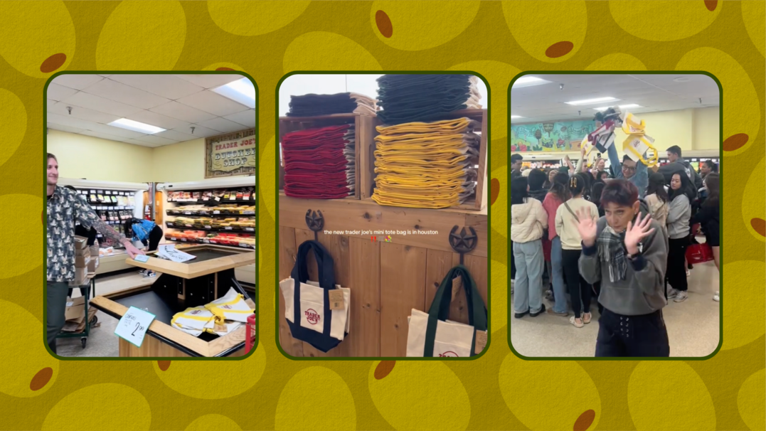 Trader Joe’s New Mini Tote Bags Are Becoming The Most Wanted Item