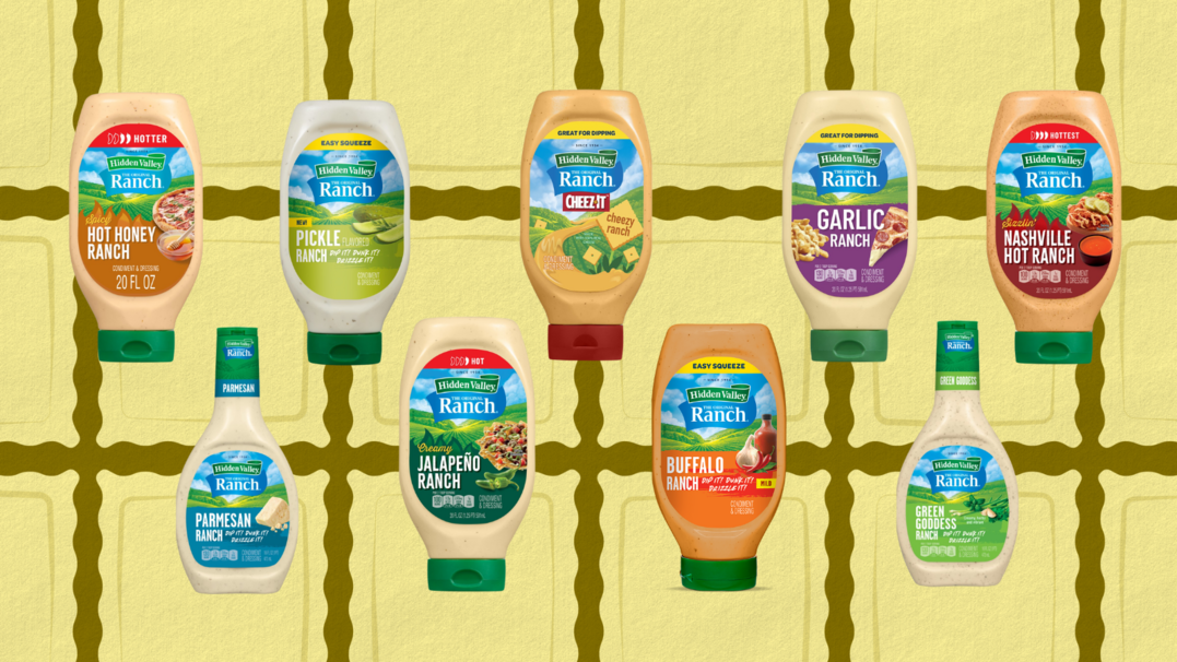 Hidden Valley Ranch Announced Eight New Flavors For National Ranch Day