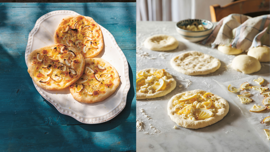 This Lemon Mozzarella Pizzette Recipe Tastes Like The Amalfi Coast