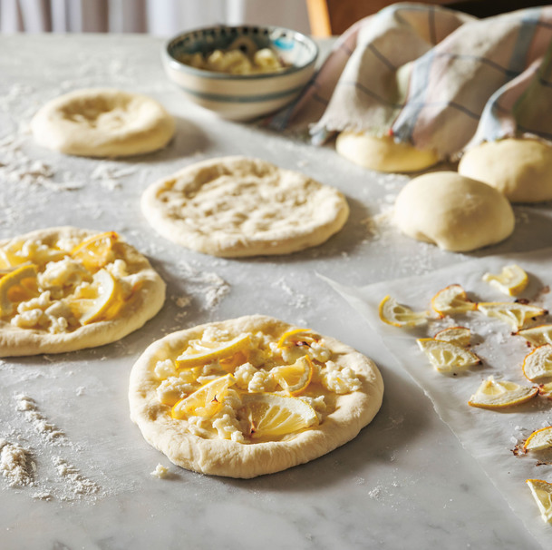 This Lemon Mozzarella Pizzette Recipe Tastes Like The Amalfi Coast