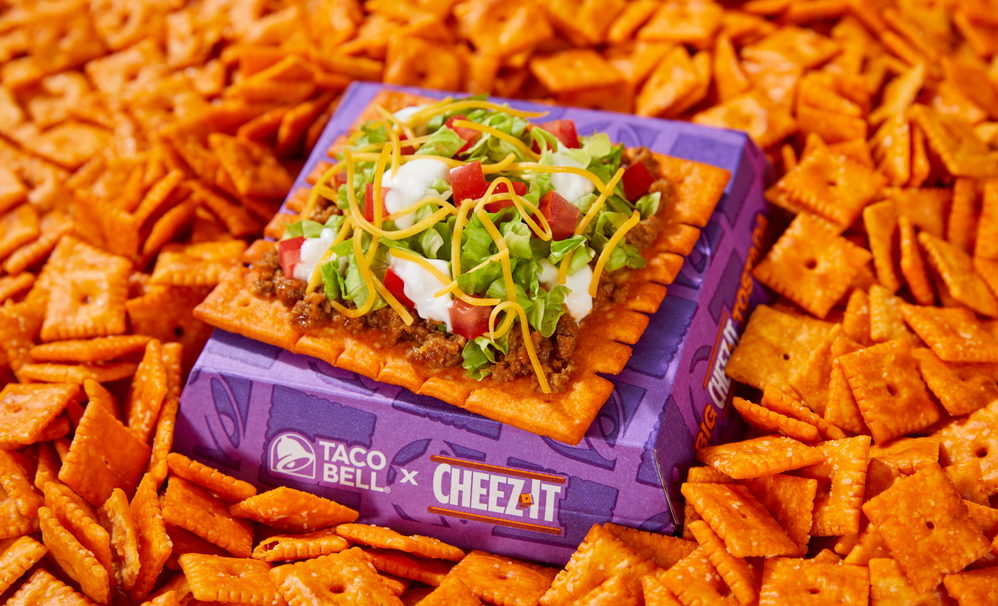 Taco Bell Is Releasing A Cheez-It Crunchwrap Supreme