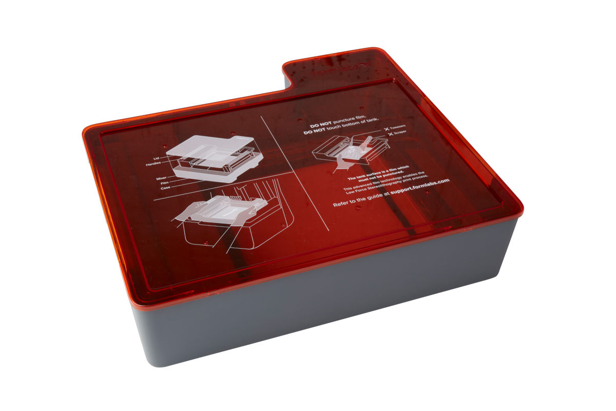 Storing resin tanks (Form 3/Form 3B)