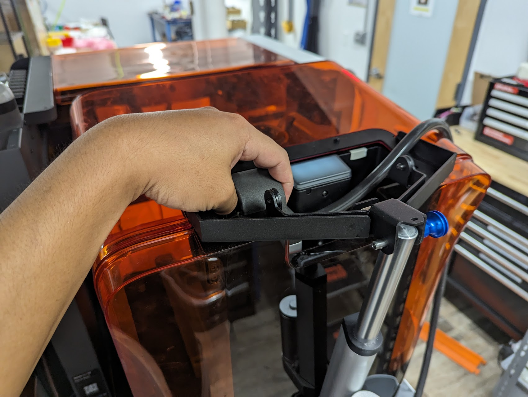 Printing with the Resin Pumping System