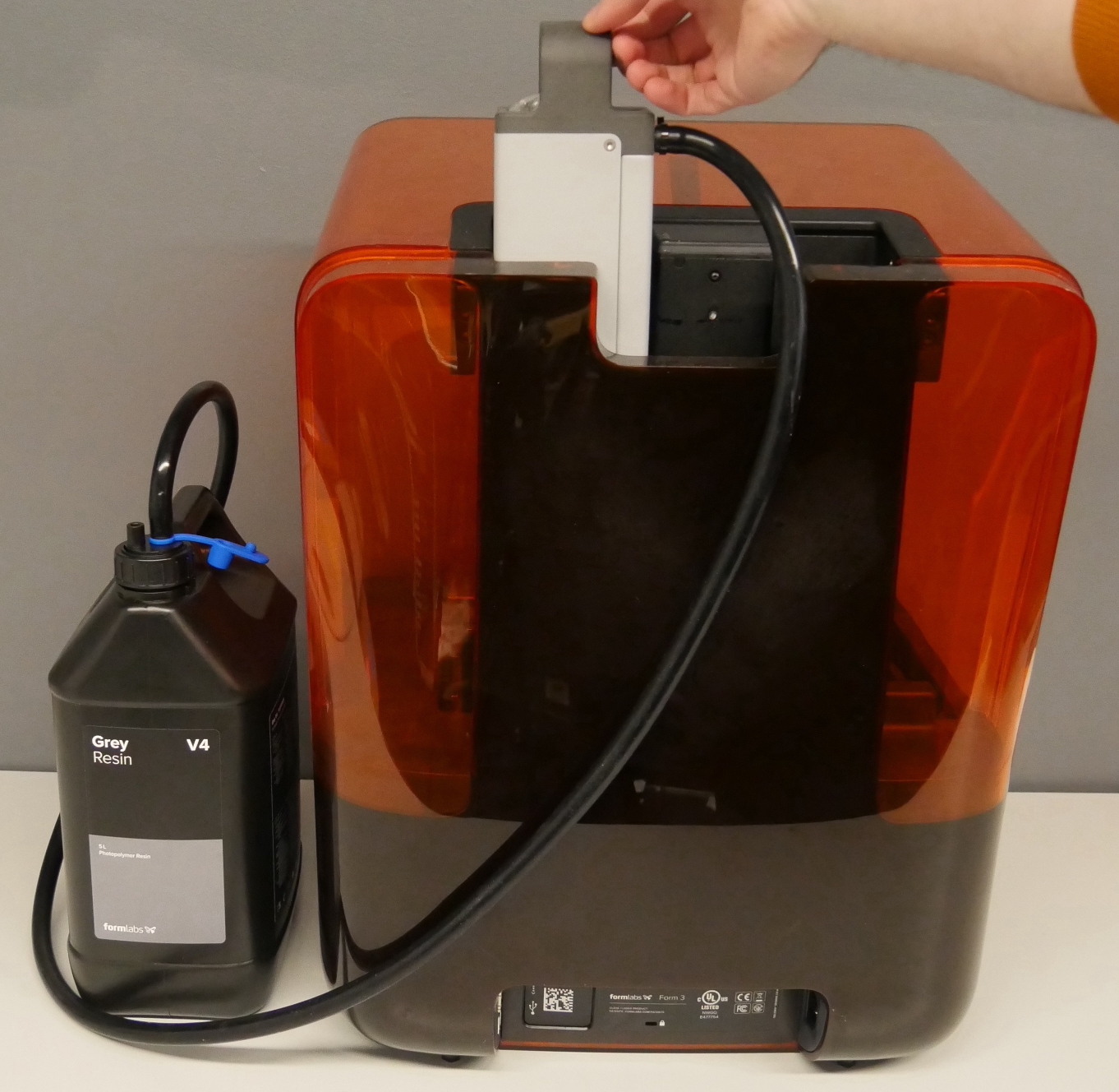 Printing with the Resin Pumping System