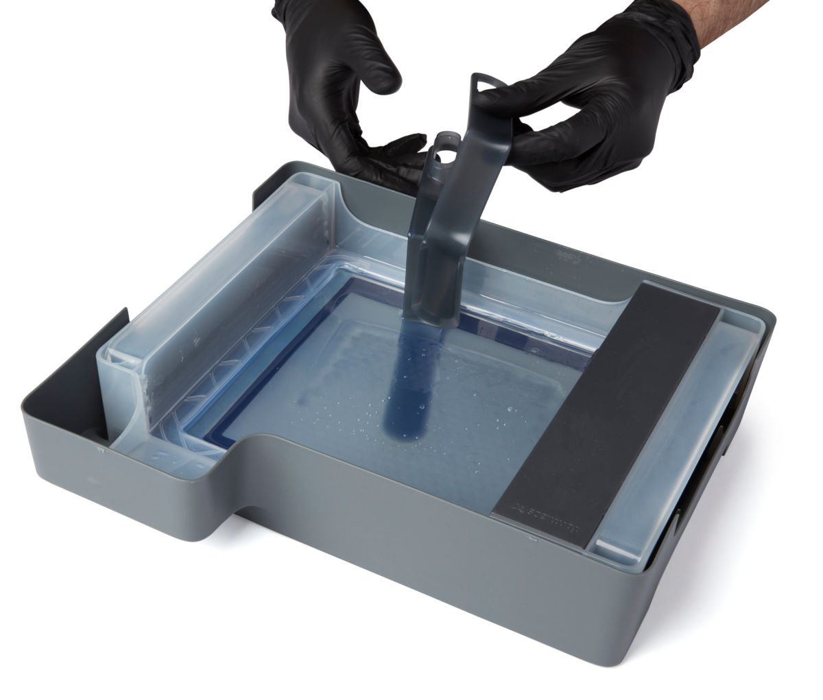 Cleaning after a failed print (Form 3/Form 3B)