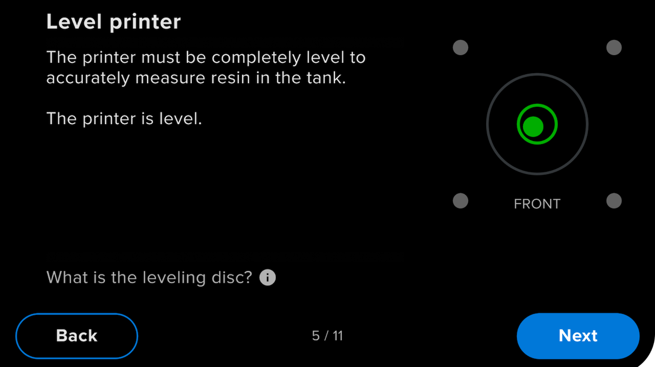 Leveling Formlabs SLA printers