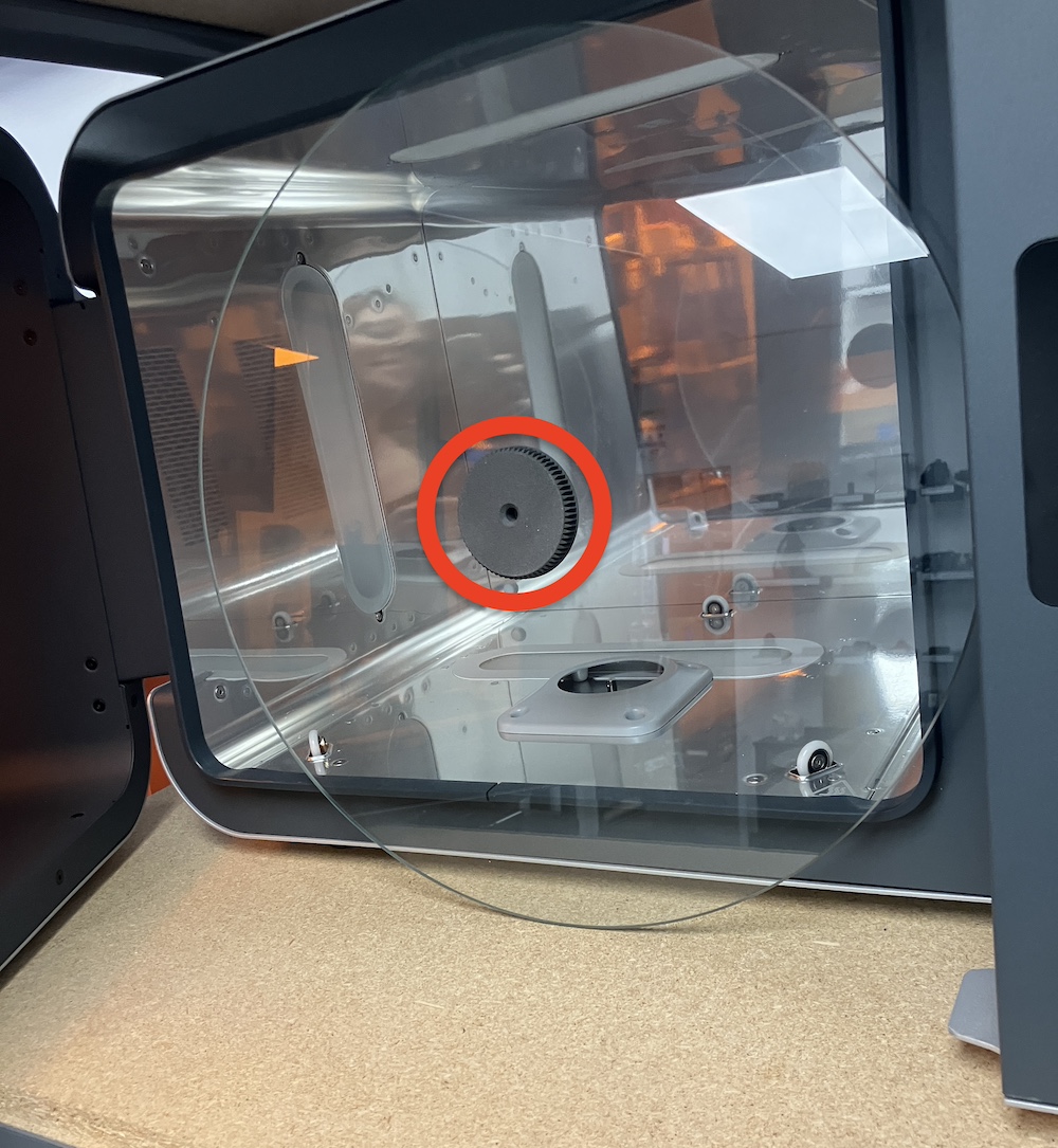 Turntable does not spin (Form Cure L)