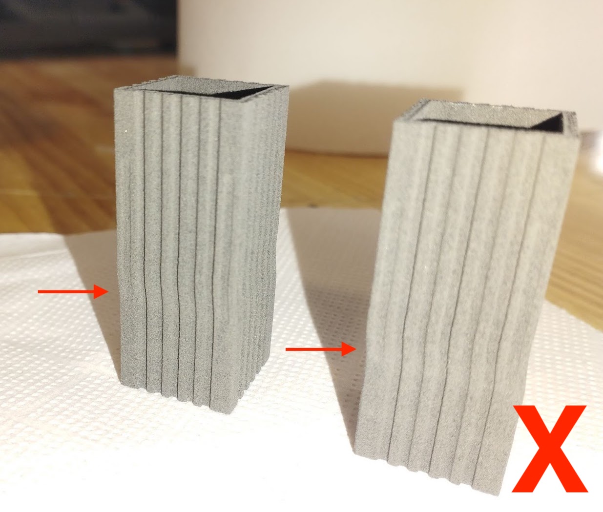 Layer shifting (SLS)