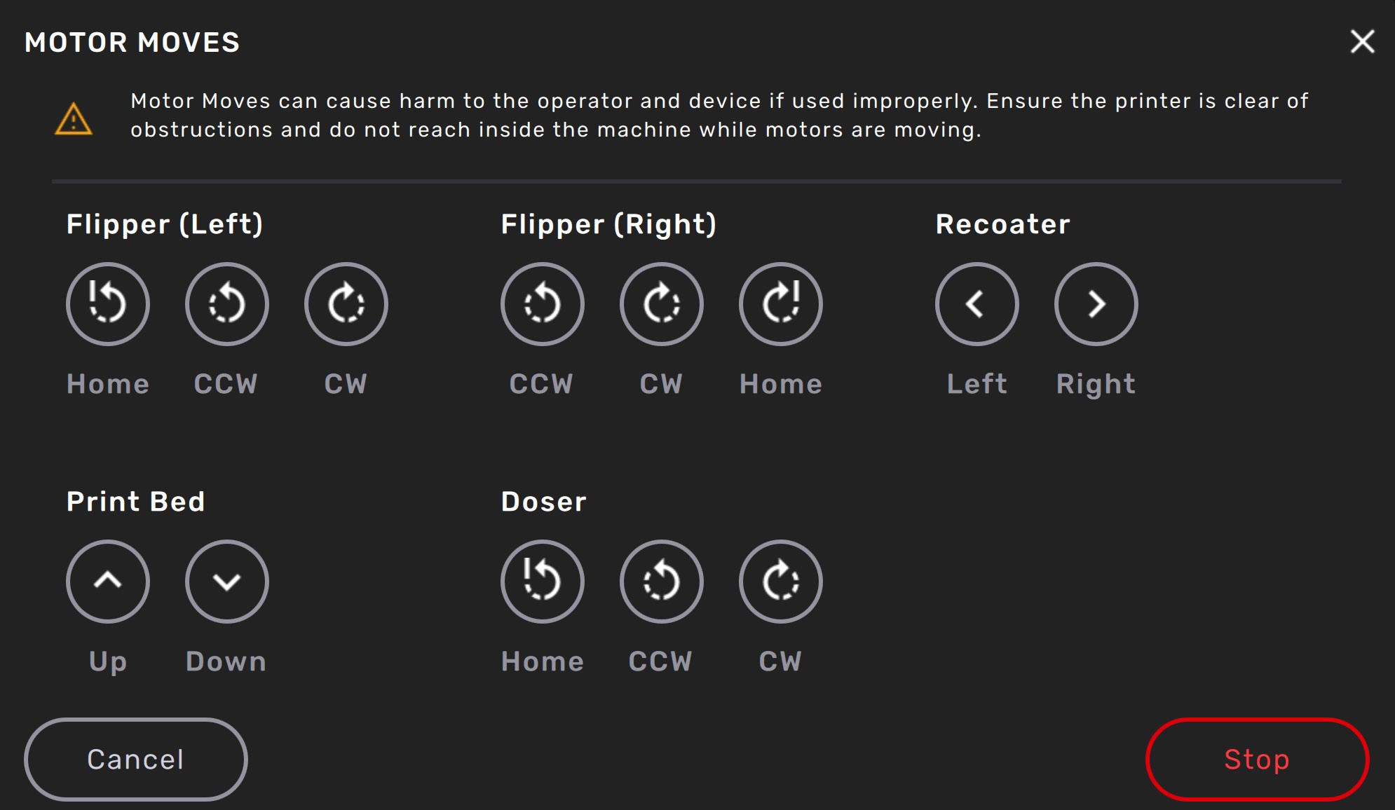 Cleaning all powder out of a Fuse 1 generation printer