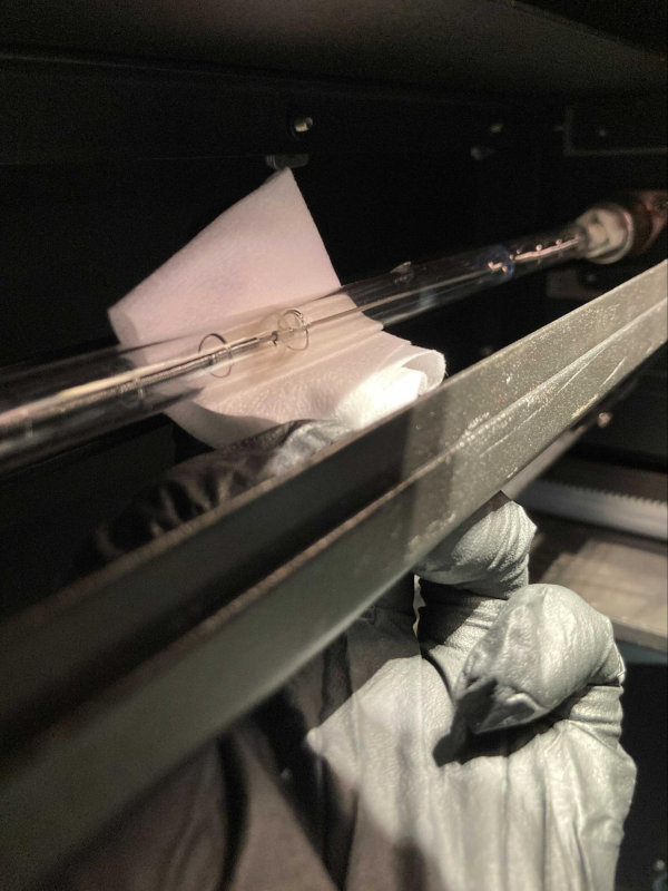 Cleaning all powder out of a Fuse 1 generation printer