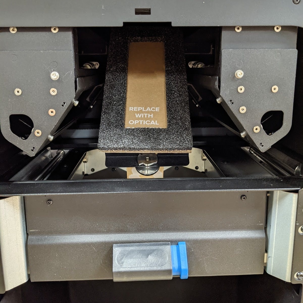 Packaging and transporting a Fuse 1 generation printer