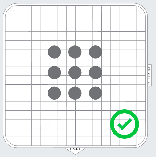 Dimpling and pitting (SLS)