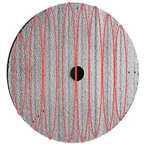 Recoater artifacts (SLS)