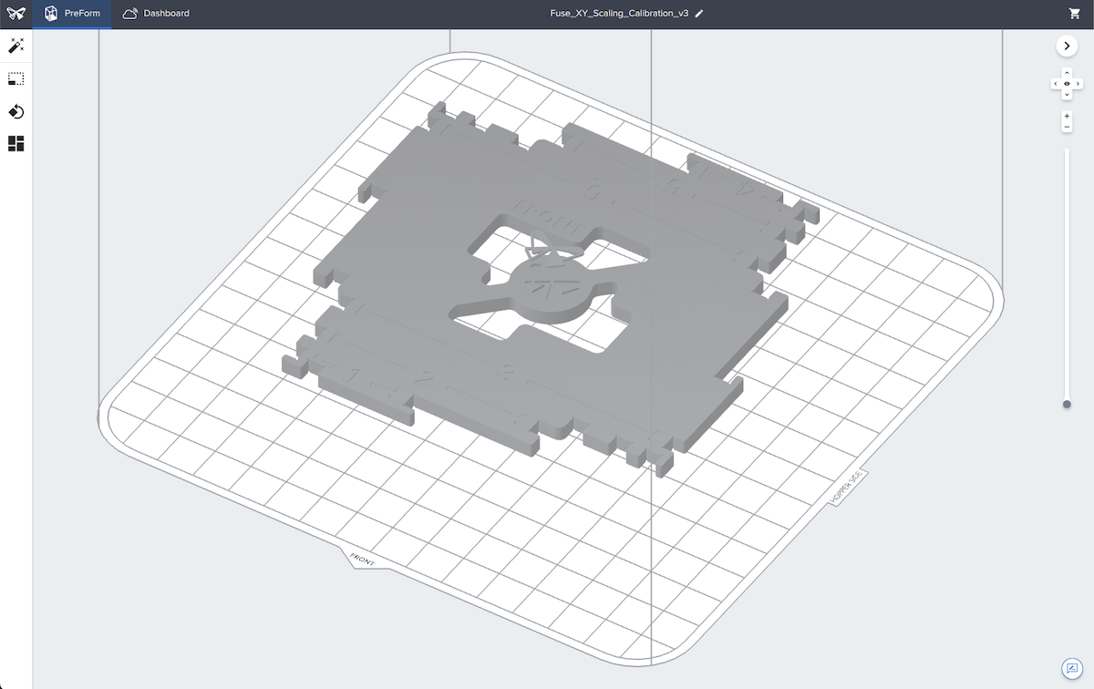X/Y Scaling (Fuse 1 generation printers)