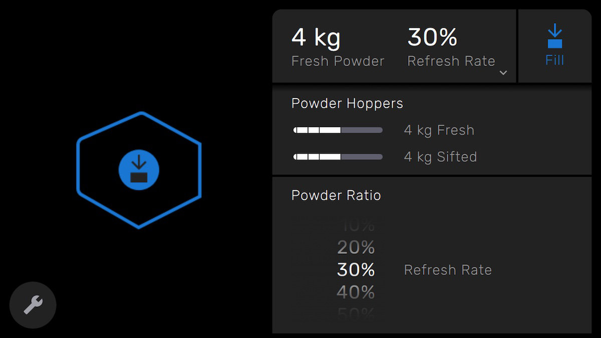 Cleaning all powder out of a Fuse Sift