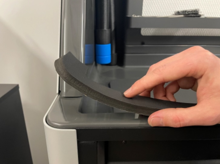 Using the Fuse Sift Glovebox and Parts Carrier