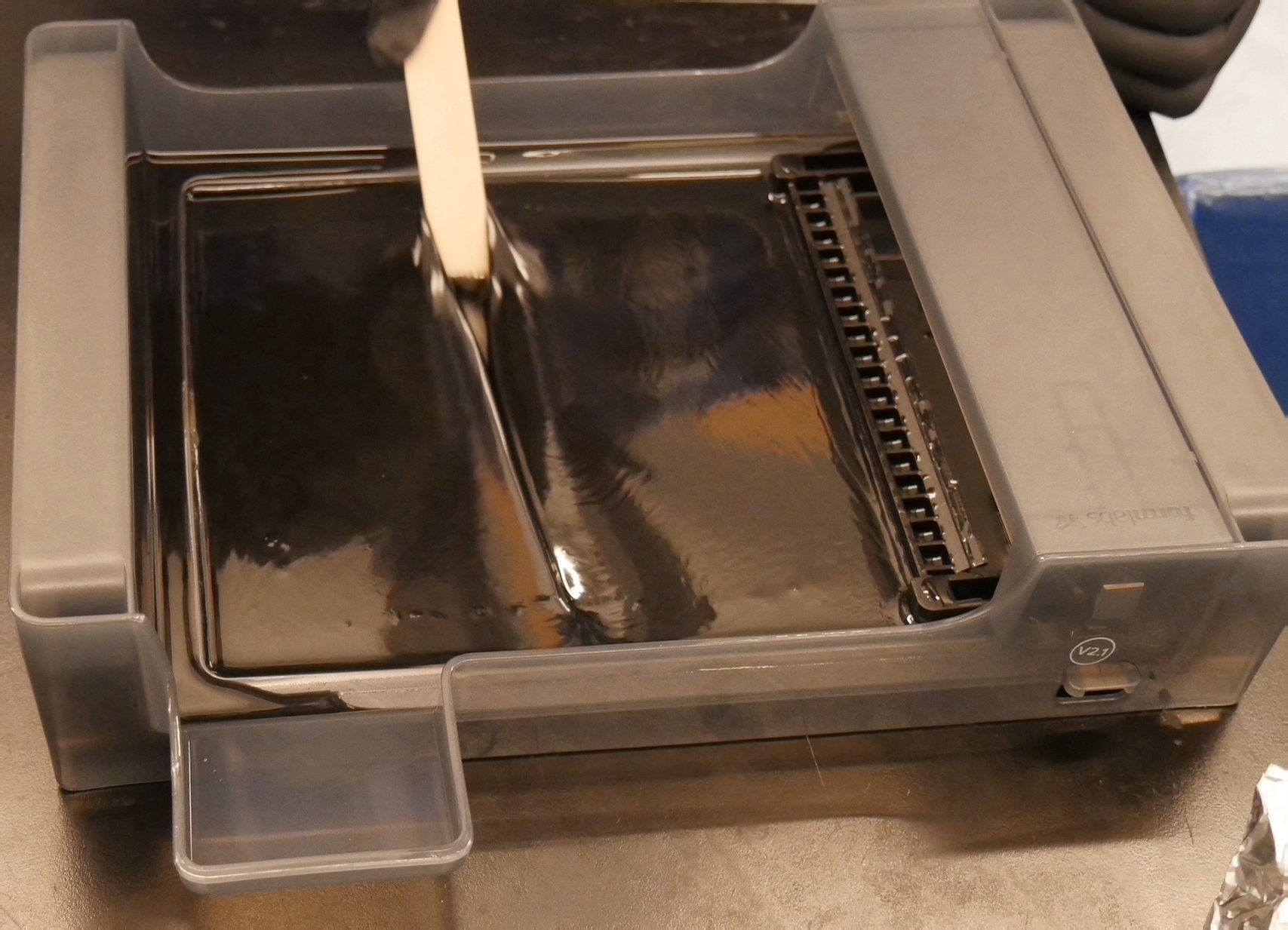 Using PU Rigid 1000 Resin