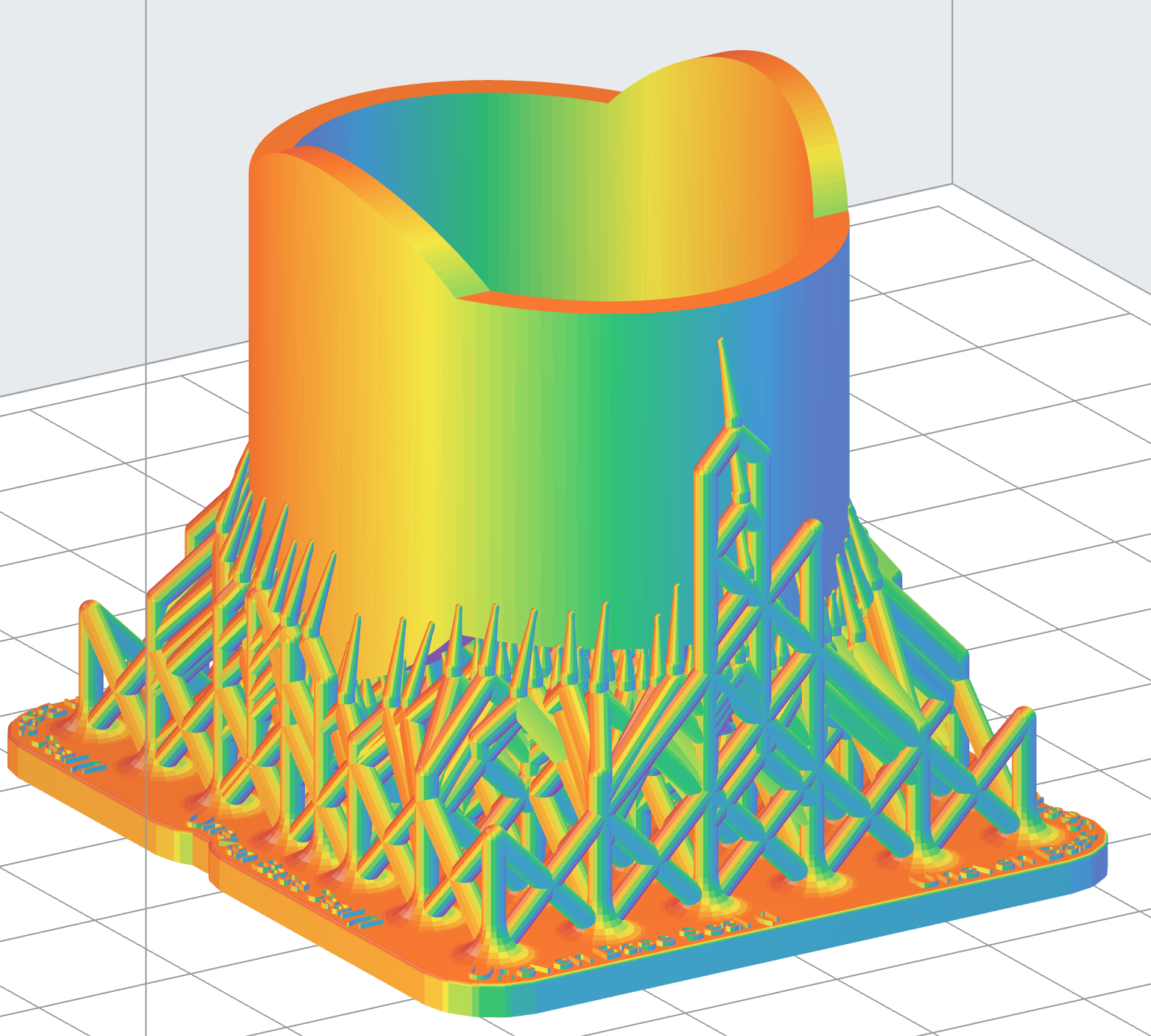 Design guidelines and tearaway supports for Silicone 40A Resin