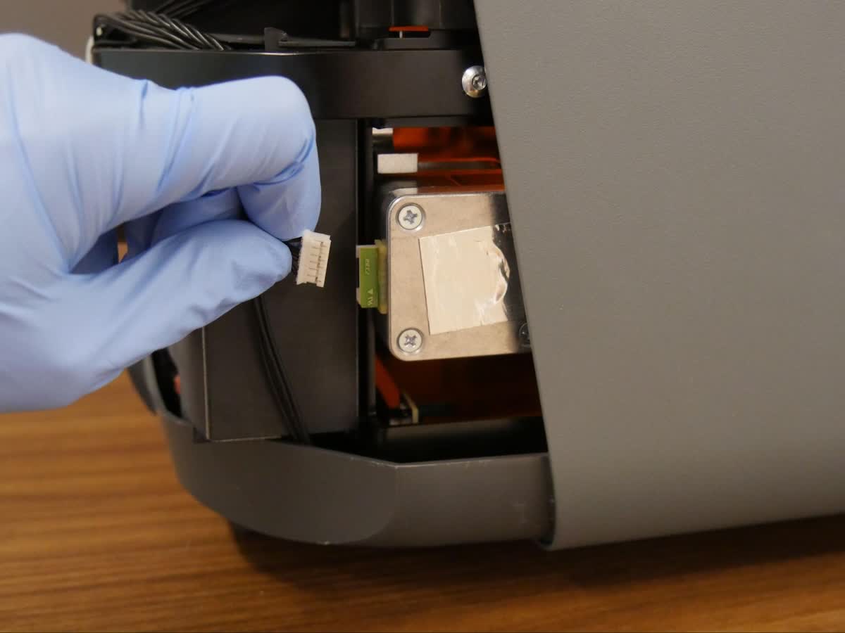 Replacing the Form 3 X-axis motor assembly