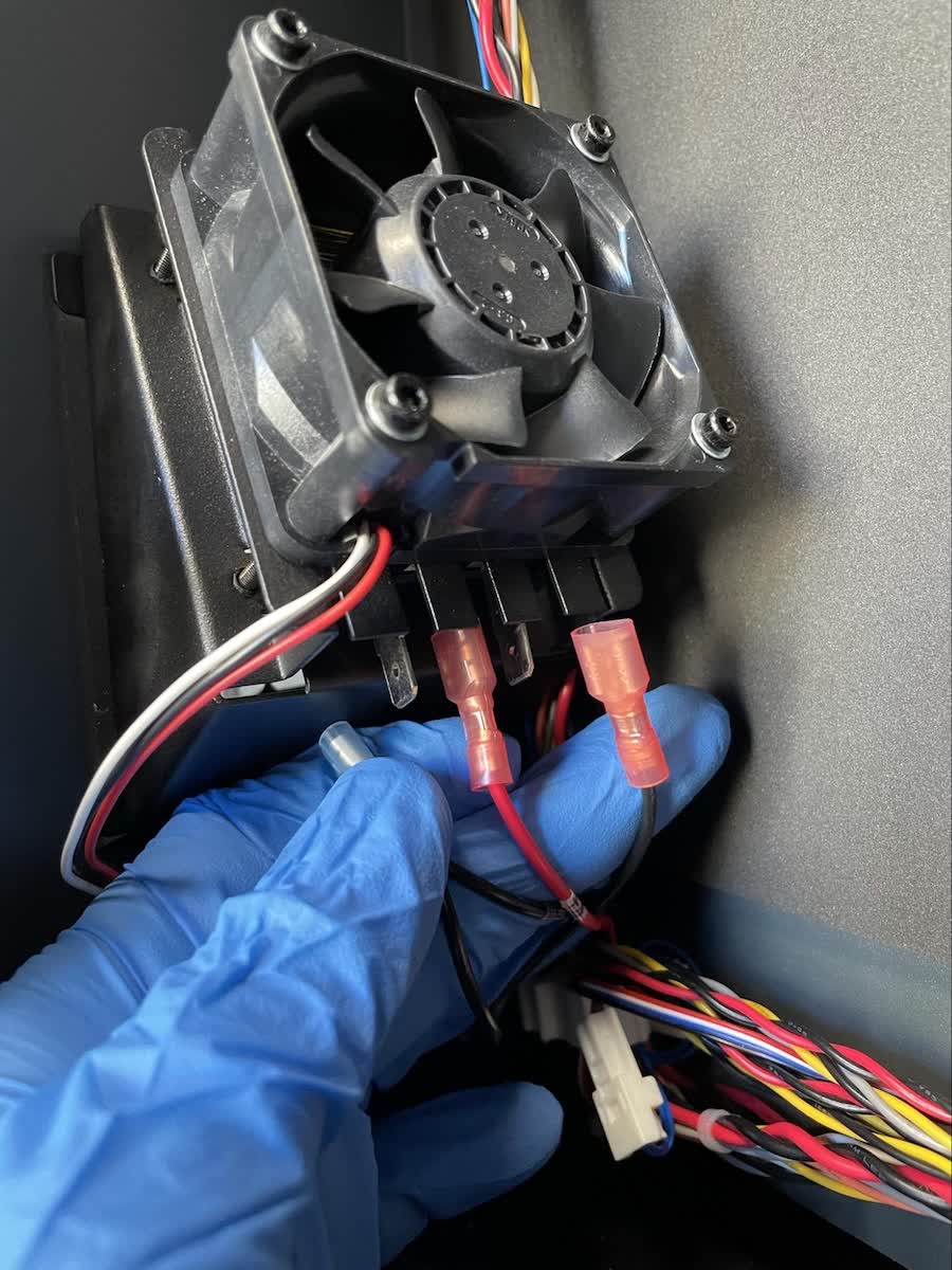 Replacing the Form 3L front heater assembly