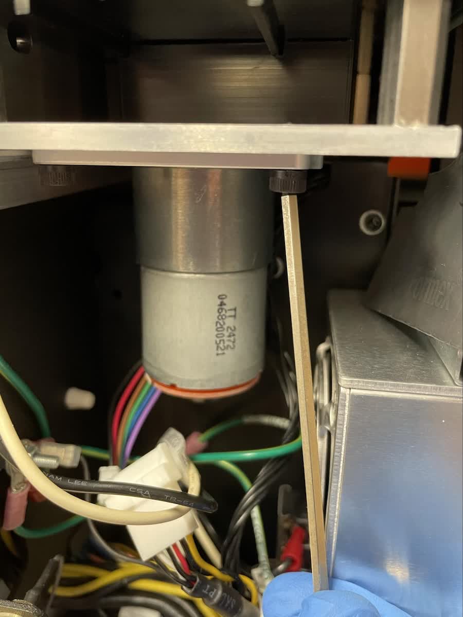 Replacing the Form 3L tensioner motor