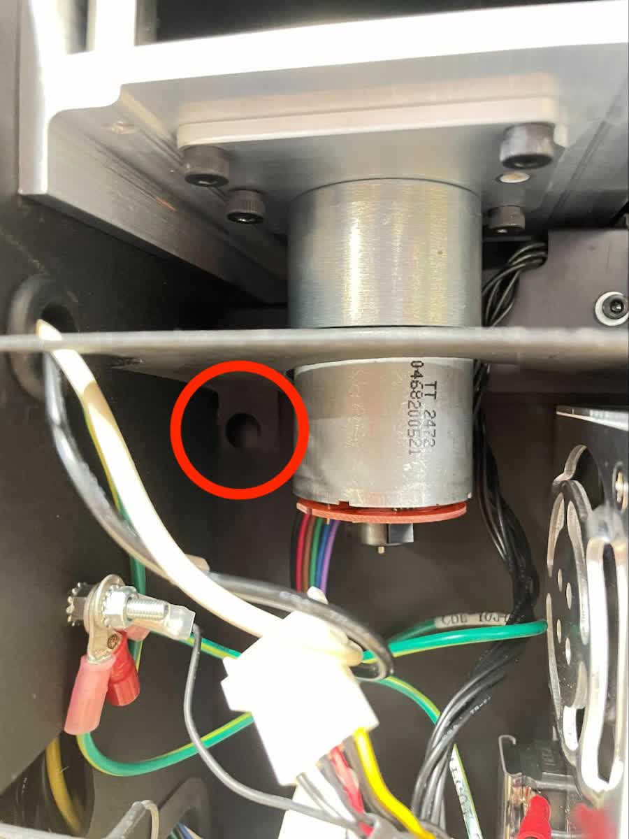 Replacing the Form 3L tensioner motor