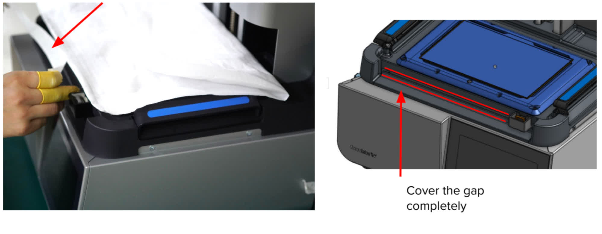 Adjusting the Form 4 mixer base