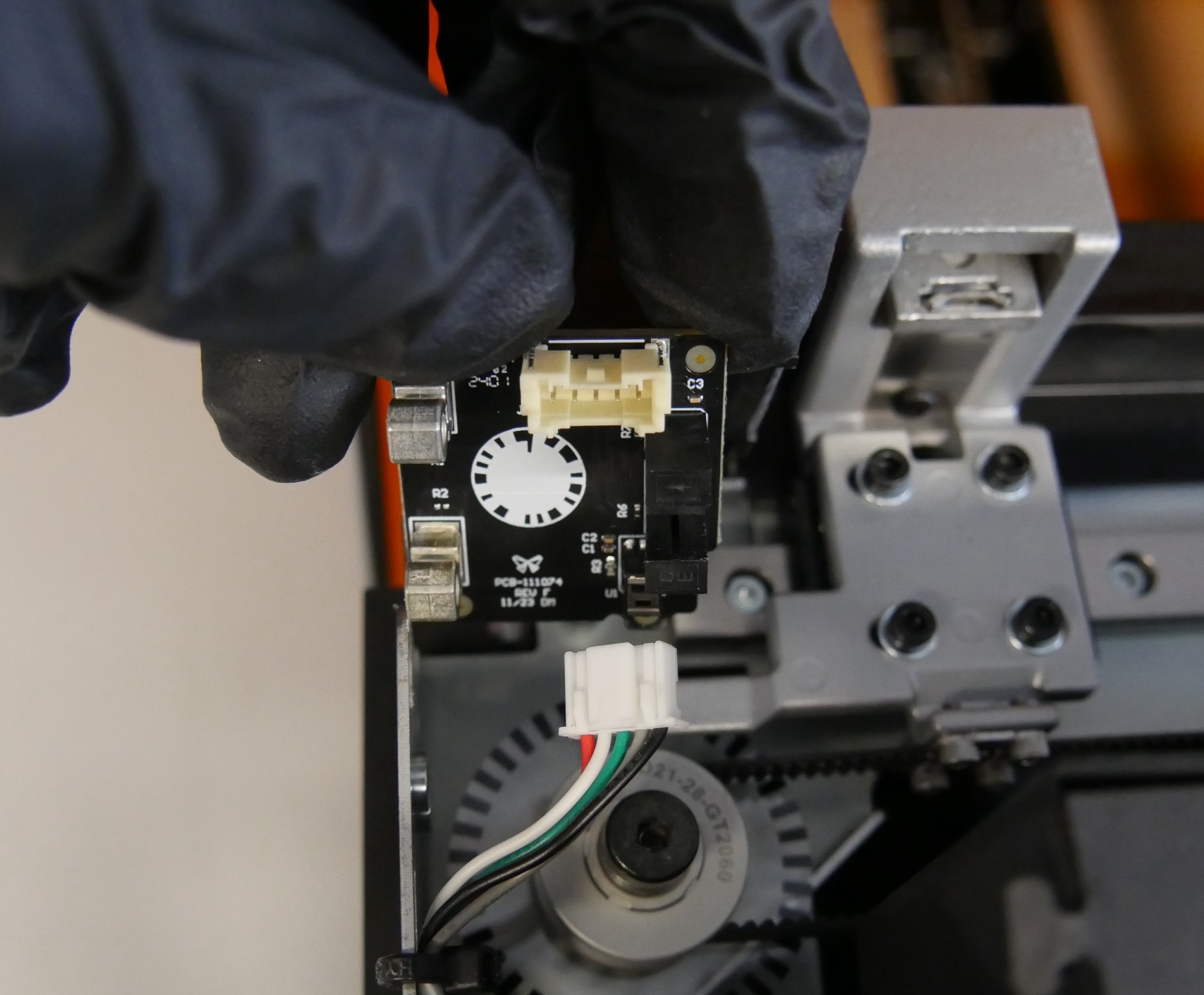 Replacing the Form 4 mixer drive assembly