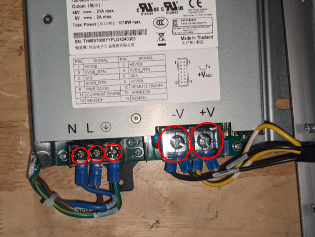 Replacing the Form 4L power supply