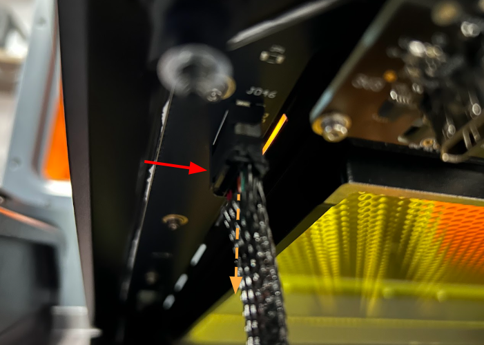 Replacing the Form 4L HDMI cable