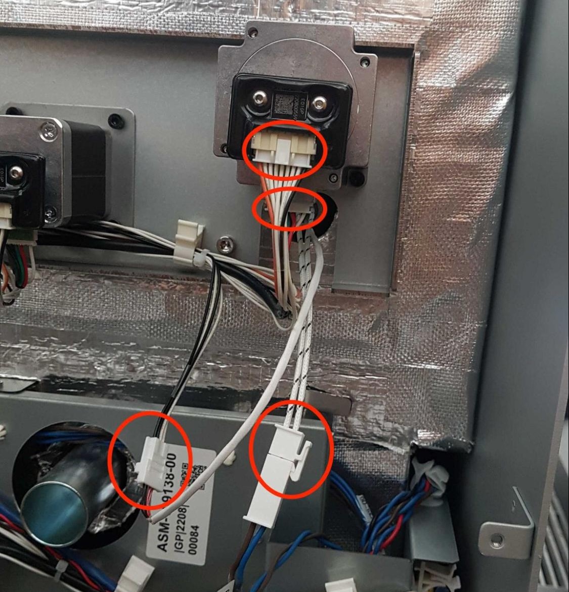 Replacing the Fuse 1+ 30W buffer trough RTD or heater