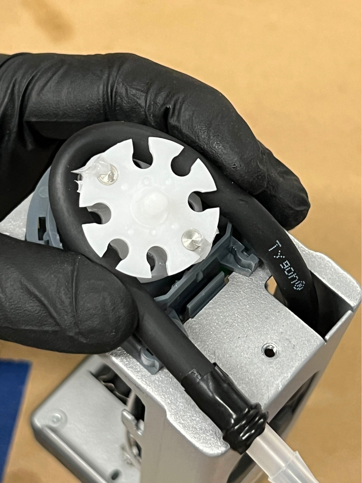 Replacing the Resin Pumping System pump tube