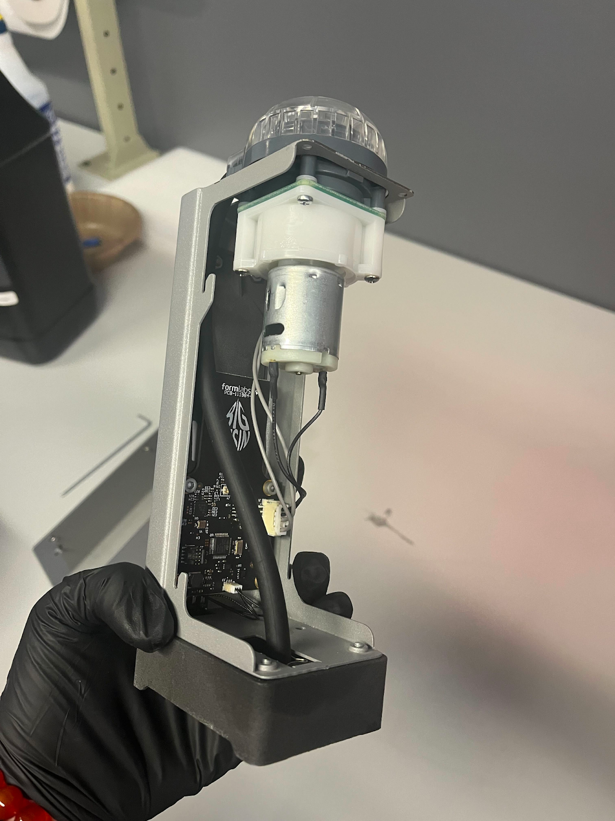 Replacing the Resin Pumping System pump tube