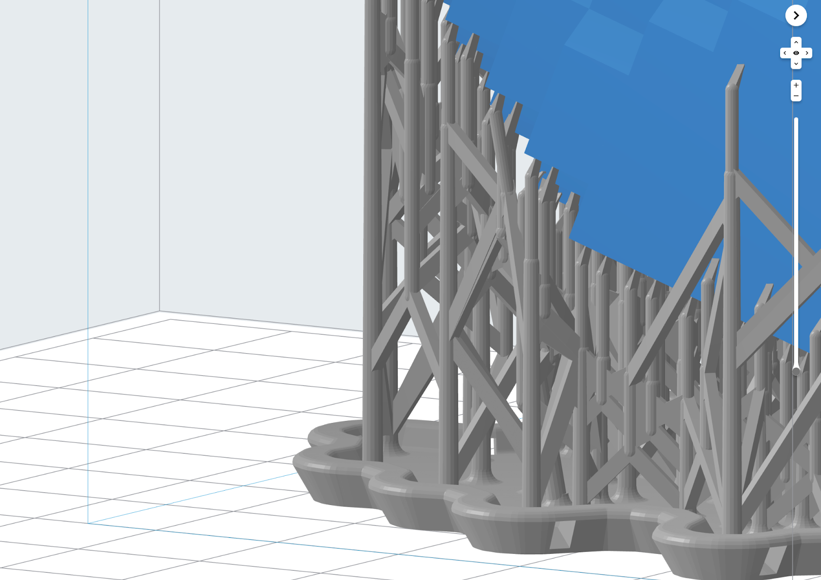 Editing Advanced Settings for supports in PreForm