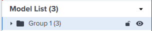 Model grouping