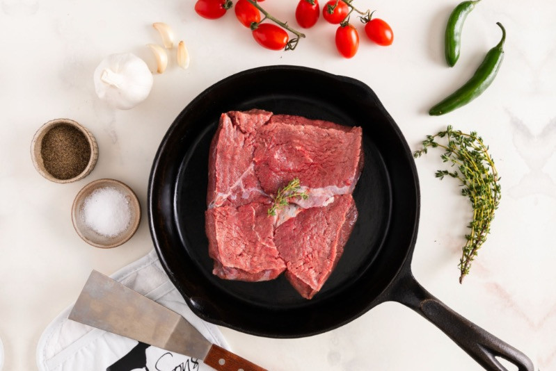 Grass-fed Beef Minute Steak - Seven Sons Farms