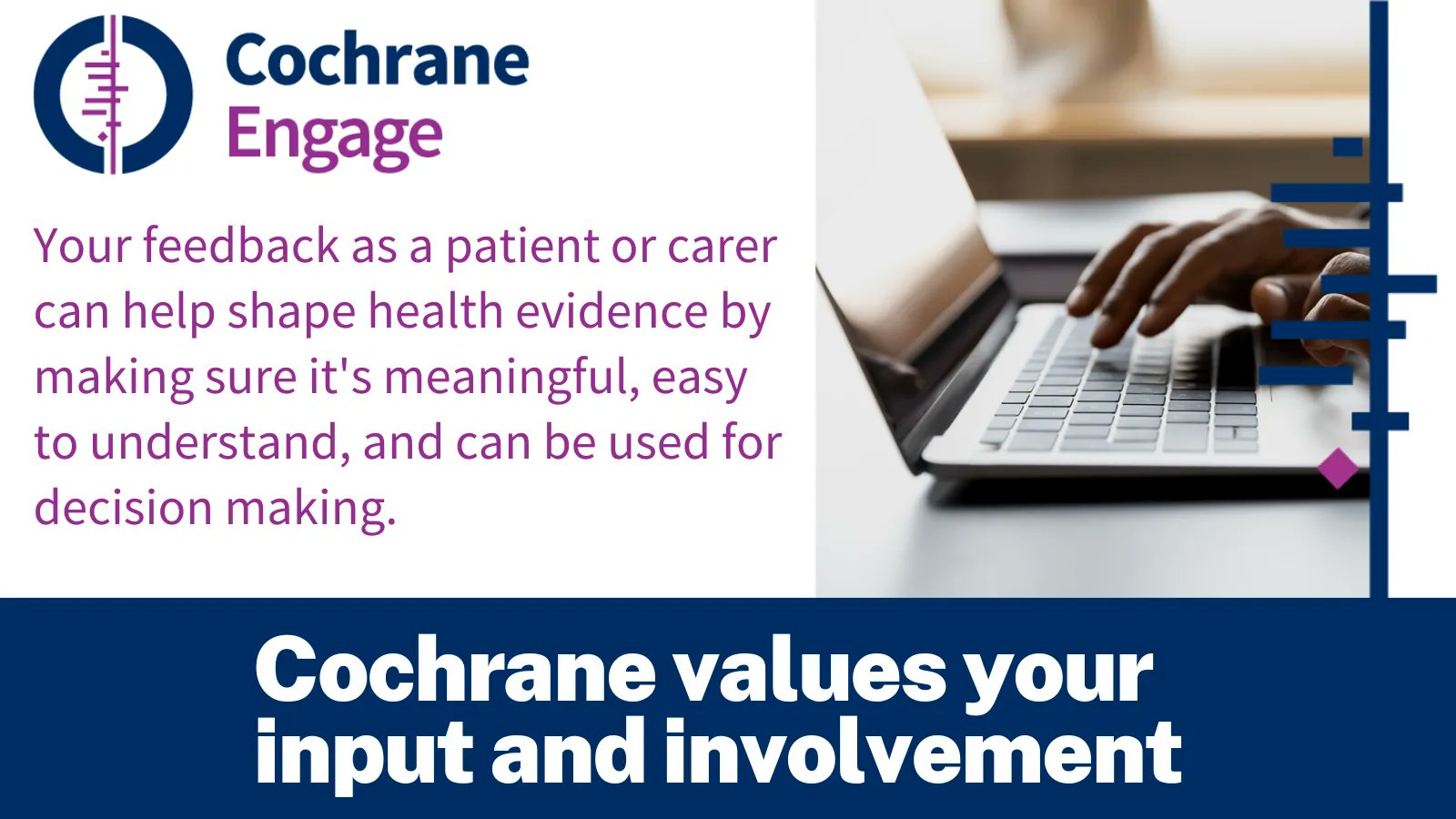 Visit https://engage.cochrane.org/, browse "consumer tasks", sign up ...