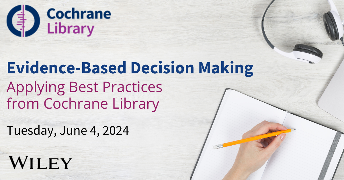 Cochrane Library Training Events