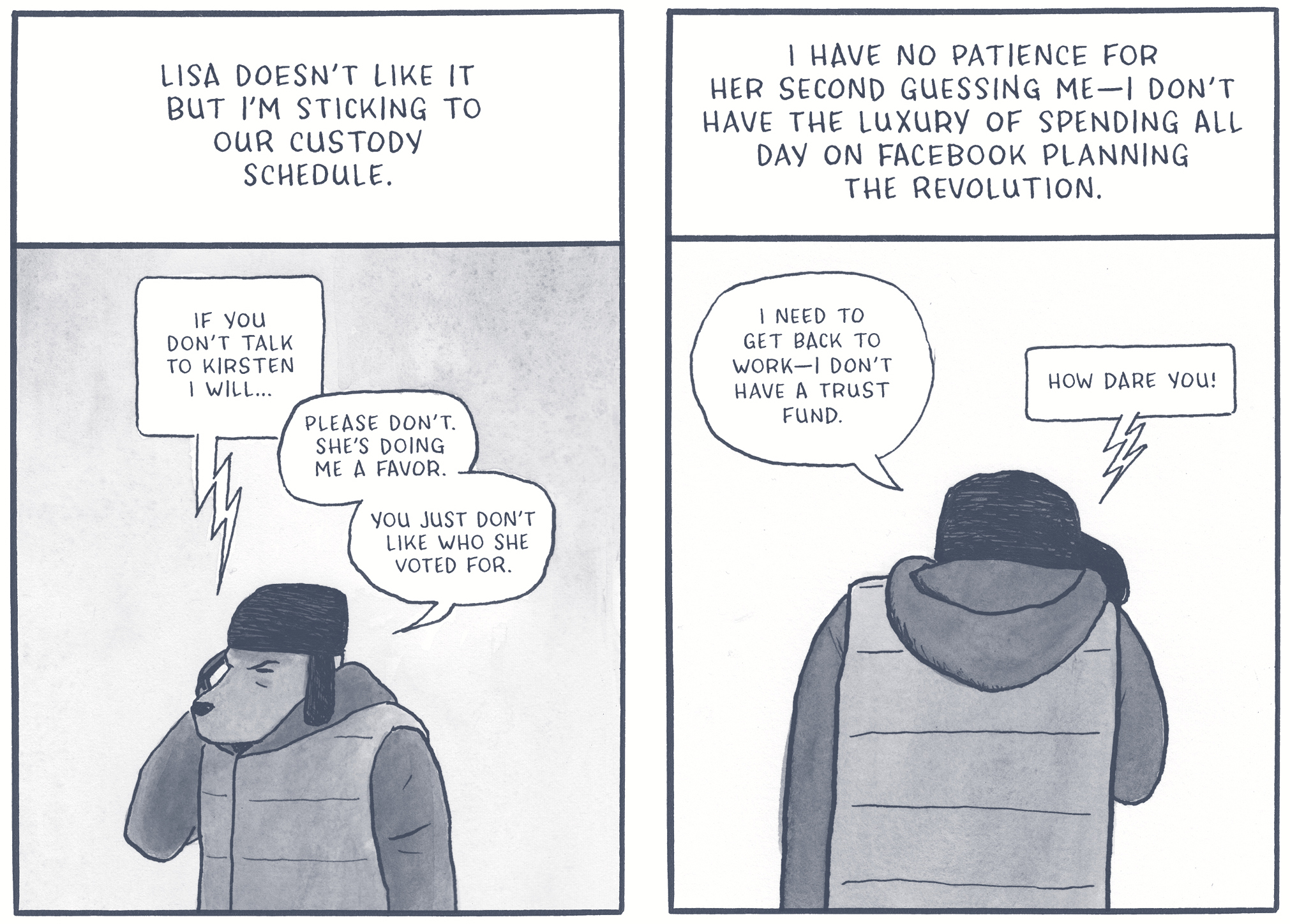 James Sturm's graphic novel 'Off Season' makes political divide ...